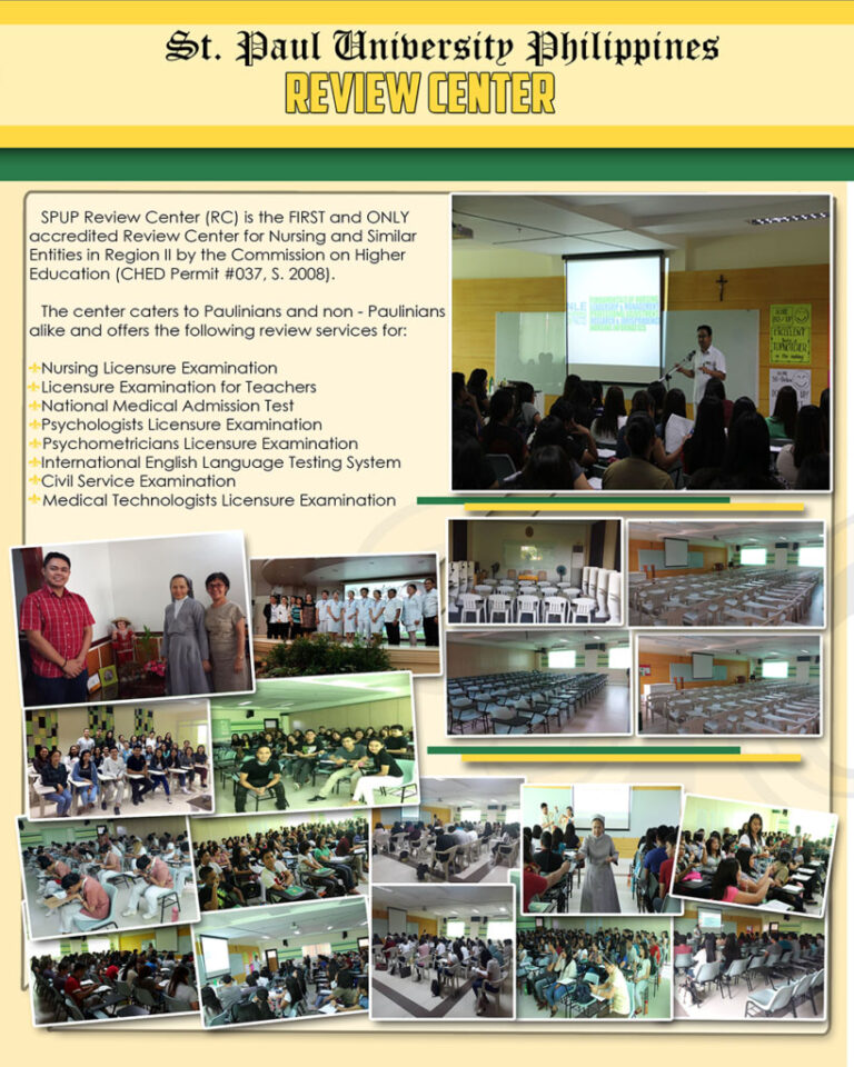 REVIEW CENTER - St. Paul University Philippines