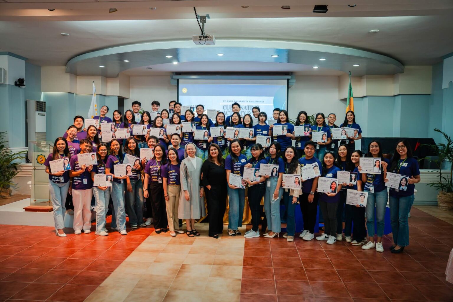 PROJECT DAVID GRADUATION CEREMONY HIGHLIGHTS COACHING AND MENTAL HEALTH ...